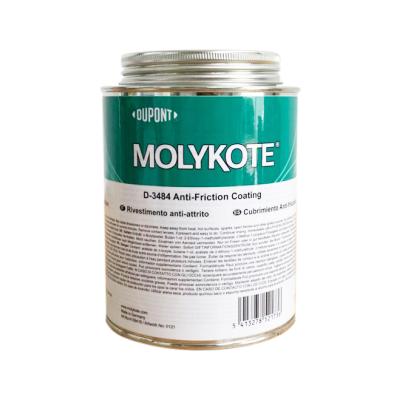 China DuPont MOLYKOTE D 3484 Anti-Friction Coating for Heavy-Duty Sliding Components for sale