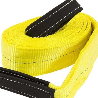 China Polyester Single Layer Webbing Sling 240mm Width Lightweight Lifting Sling EN 1492-1 for sale