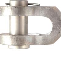 China ASME B30.9 Open Swage Socket Wire Rope End Fitting 0.5-2 Inch Range with Galvanized Finish for sale