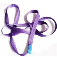 China 1 Tonne Single Layer Polyester Webbing Sling - EN 1492-1 Certified, 25-300mm Width Range, 0.5-100m Length Options for sale
