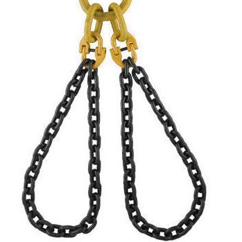 China ISO3077 Self Locking Adjustable Crane Lifting Chain Wire Rope Sling Grade 80 for sale