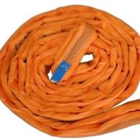 China 12 Tonne 10 Meters Polyester Round Sling , Endless Webbing Sling for sale