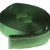 China Endless Flat Polyester Webbing Sling 30mm Width 4T Capacity for Lifting Rigging for sale