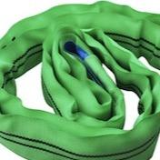 China Polyester Round Sling Eye and Eye 1.1 Meter 2 Ton Lifting Slings REE for sale