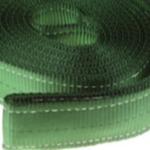 China EN 1492-1 4 Tonne Polyester Lifting Sling Green Flat Belt Sling Double Layer for sale