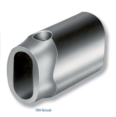 China EN 573-3 Aluminium Ferrules End Stop Type T / TKH for sale