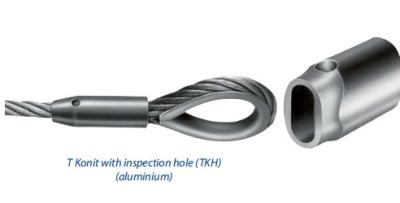 China Aluminium Alloy Wire Ferrules EN 13411-3 3.1 T and TKH for Rope Diameter 6-60mm for sale