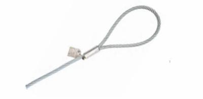 China 12mm Mechanical Spliced Wire Rope Sling Assembly Soft Eye Fibre Core 1670 MPa for sale