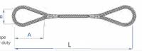 China Large Diameter Cable Laid Sling Galvanized Steel  Wire Rope for sale