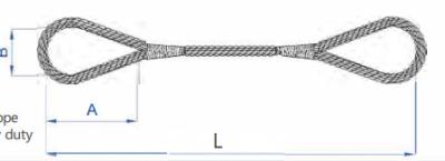China Large Diameter Cable Laid Sling Galvanized Steel  Wire Rope for sale