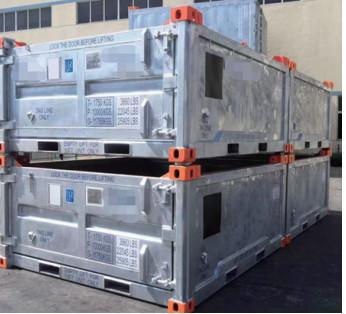 China 10ft Half Height Offshore Container CCU Cargo Carrying Unit for sale