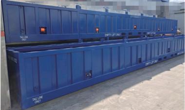 China 38ft to 75ft Offshore Container Cargo Basket Lifting Systems - ISO 10855 & DNV 2.7-1 Certified for sale