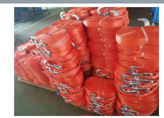 China 32mm Ratchet Tie Down Straps 6m Length EN 12195-2 Certified for Load Securing for sale