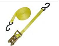 China Lorry Ratchet Tie Down Strap Cargo Lashing Straps With 35mm Width for sale