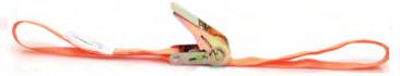 China Ratchet Buckle Endless Tie Down Strap Strap Around The Load for sale