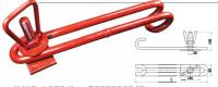 China Typhoon Prevention Bridge Connector 18mm Copper Horizontal Longitudinal Welded 0.4m 0.8m for sale