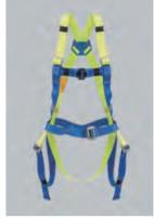 China ANSI/OSHA Safety Harness with 300 lbs Capacity, 2 D-Rings & Adjustable Chest Strap for Fall Protection for sale