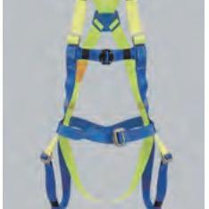 China 2-D Ring Nylon Universal Safety Harness 300 lbs Capacity ANSI OSHA Fall Protection for sale