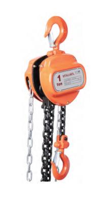 China Steel Chain Pulley Blocks 1-10 Ton Capacity with 100-200mm Wheel Diameter for Industrial Lifting for sale
