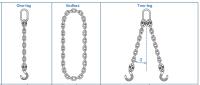 China 1'' Heavy Duty Lifting Chains , Crane Lifting Chains for sale