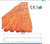 China Polyester Round Sling 1T-100T Lifting Capacity 1m-50m Length CE GS ISO9001 for sale