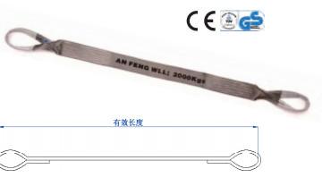 China Lifting / Hoisting Polyester Rope Sling CE / GS / ISO9001 Certified for sale