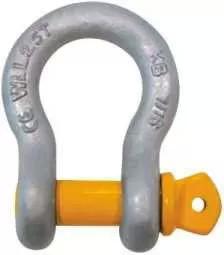 China Screw Pin Bow Shackles 7/16