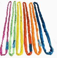 China 5 Tonne Eye Polyester Round Sling Heavy-Duty Lifting Solution for sale