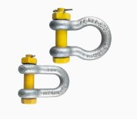 China Heavy Duty US Type L Anchor Shackle Forged Marine Bow Shackle for Marine & Lifting Applications for sale