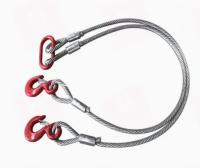 China DNV 2.7-1 Certified Offshore Steel Wire Rope Slings - 5 to 50 Ton Capacity with Galvanized Corrosion Protection for sale