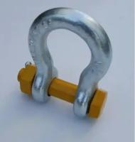 China Anfeng Bolt Type Shackle 12 Ton WLL Carbon Steel Heavy Duty Lifting for sale