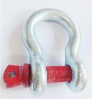 China Anfeng Screw Pin Shackle ASME B30.26 6x WLL Hot-Dip Galvanized Carbon Steel Lifting Rigging for sale