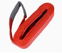 China Polyester Webbing Sling 5T Heavy Duty Lifting Sling EN1492-1 50mm Width for sale