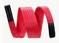 China Polyester Webbing Sling 5T Heavy Duty Lifting Sling EN1492-1 50mm Width for sale
