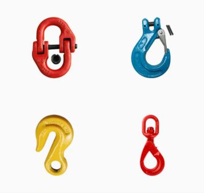 China A320 Galvanized Crane Hook 1T to 50T Drop-Forged Alloy Steel Swivel Eye for sale