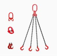 China G100 G80 Drop Forged Alloy Steel Lifting Safety Hook 0.5-30 Ton WLL for sale