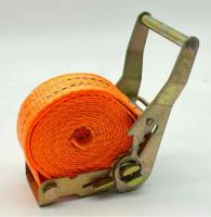 China 50mm Heavy Duty Ratchet Tie Down Strap 3333 lbs WLL Low Stretch Webbing for sale