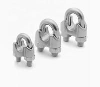 China G450 Galvanized Drop Forged Wire Rope Clip US Type CE ISO Certified Heavy Duty for sale