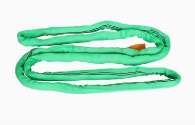 China CE Certified 2T Polyester Green Round Sling | OEM Endless Lifting Sling Manufacturer for sale