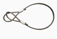 China Heavy-Duty Corrosion-Resistant Spliced Wire Rope Sling | 6-52mm Diameter Custom Sizes with IWRC Core for sale