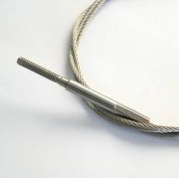 China Galvanized Wire Rope Slings 1-30 Ton Capacity with 5:1 Safety Factor | Hot-Dip Coated for sale