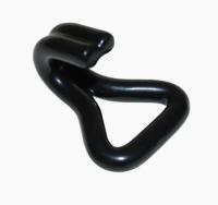 China Rubber Coated Double J Hook 5000 lbs Breaking Strength for Ratchet Tie Down Straps for sale