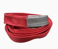 China High-Performance Eye to Eye Lifting Slings 5:1 7:1 Safety Factor Polyester Webbing 1m to 10m Length for sale