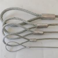 China Premium Galvanized Wire Rope Slings with Eye Loops: The Ultimate Lifting Solution for sale