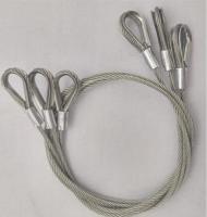 China Premium Galvanized Wire Rope Slings with Eye Loops: The Ultimate Lifting Solution for sale