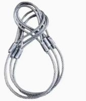 China Dependable Performance Galvanized Steel Cable & Carbon Wire Rope Lifting Slings for sale