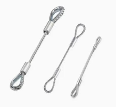China Ultimate Galvanized Pulling Steel Cable Wire Rope Sling: Engineered for Extreme Duty for sale