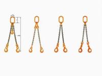 China G80 Alloy Steel Lifting Chain Slings 1-4 Leg 6-26mm Diameter for Heavy Industry for sale