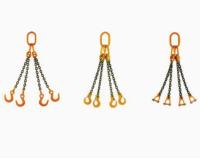 China G80 Alloy Steel Lifting Chain Slings 1-4 Leg 6-26mm Diameter for Heavy Industry for sale
