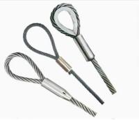 China Four-Leg Pressed Wire Rope Sling Grommet 8mm-36mm Customizable Length Heavy Duty Lifting for sale
